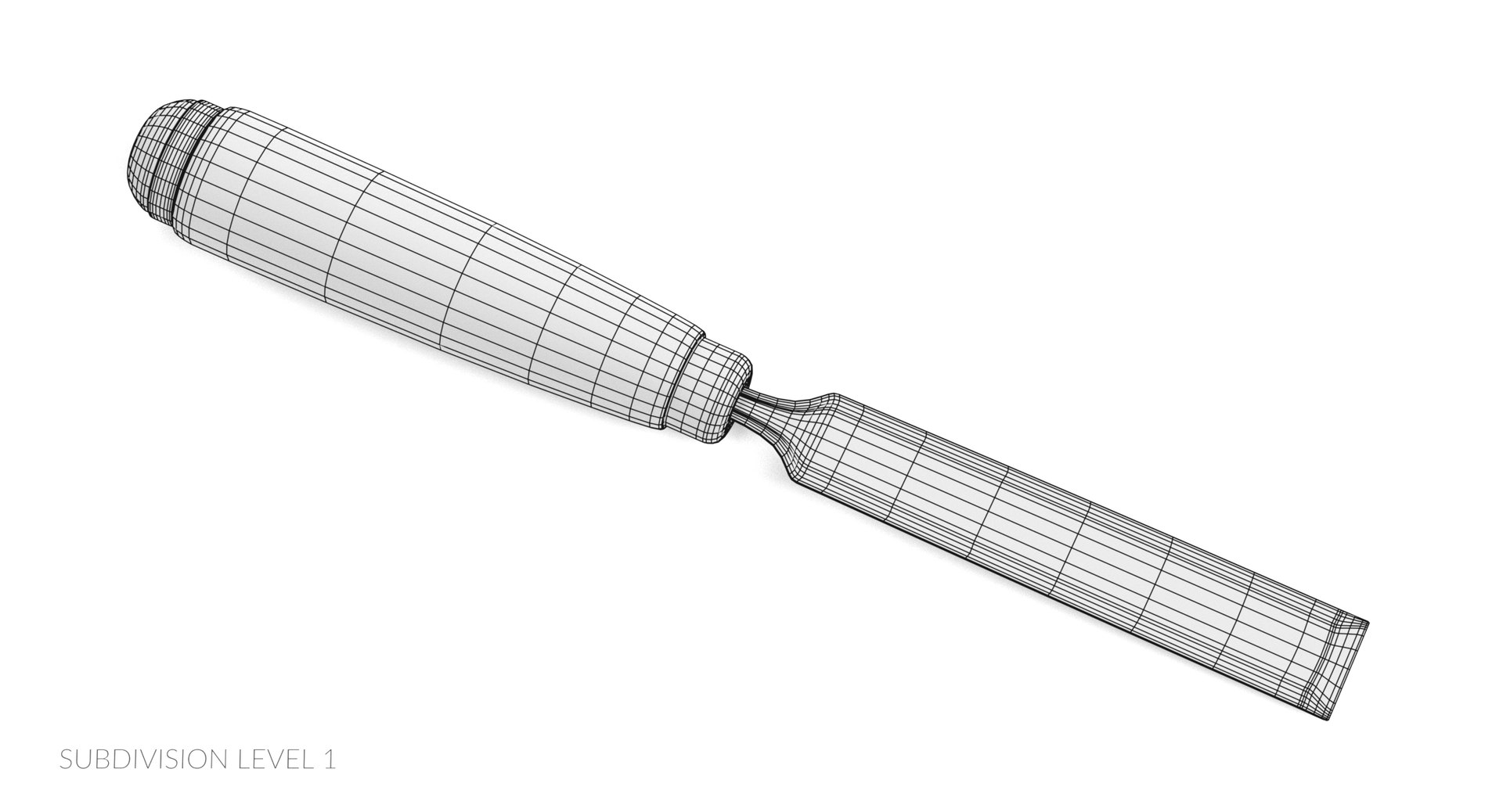 Chisel 1 Model - TurboSquid 1386073