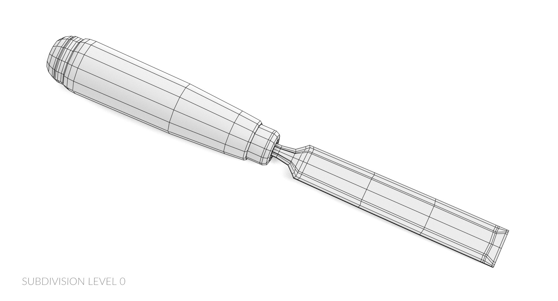 Chisel 1 Model - TurboSquid 1386073