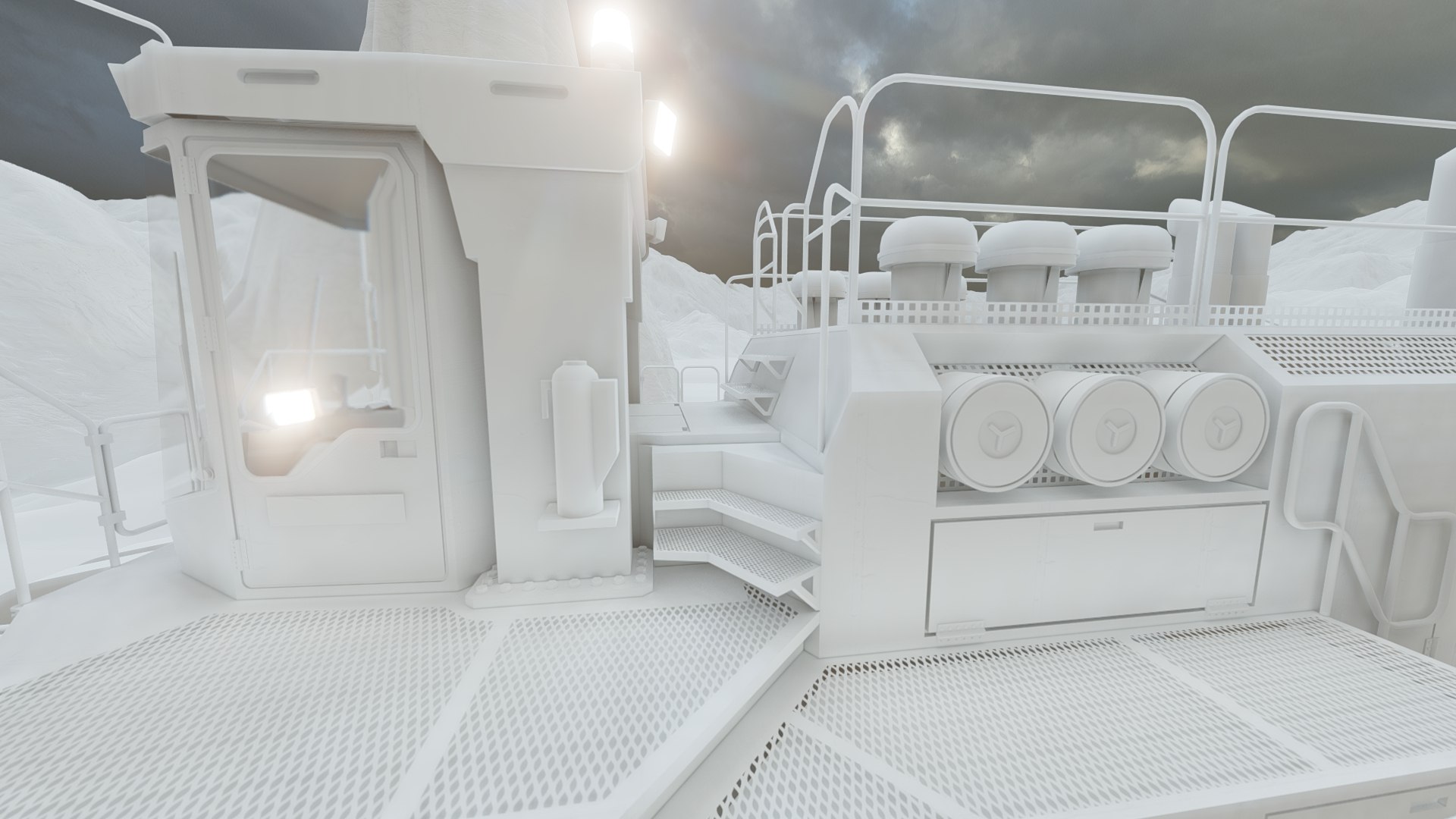 Giant Wheel Loader Model - TurboSquid 2278606