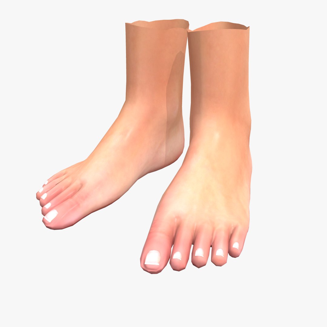 Flat Feet 3D Model - TurboSquid 1823389