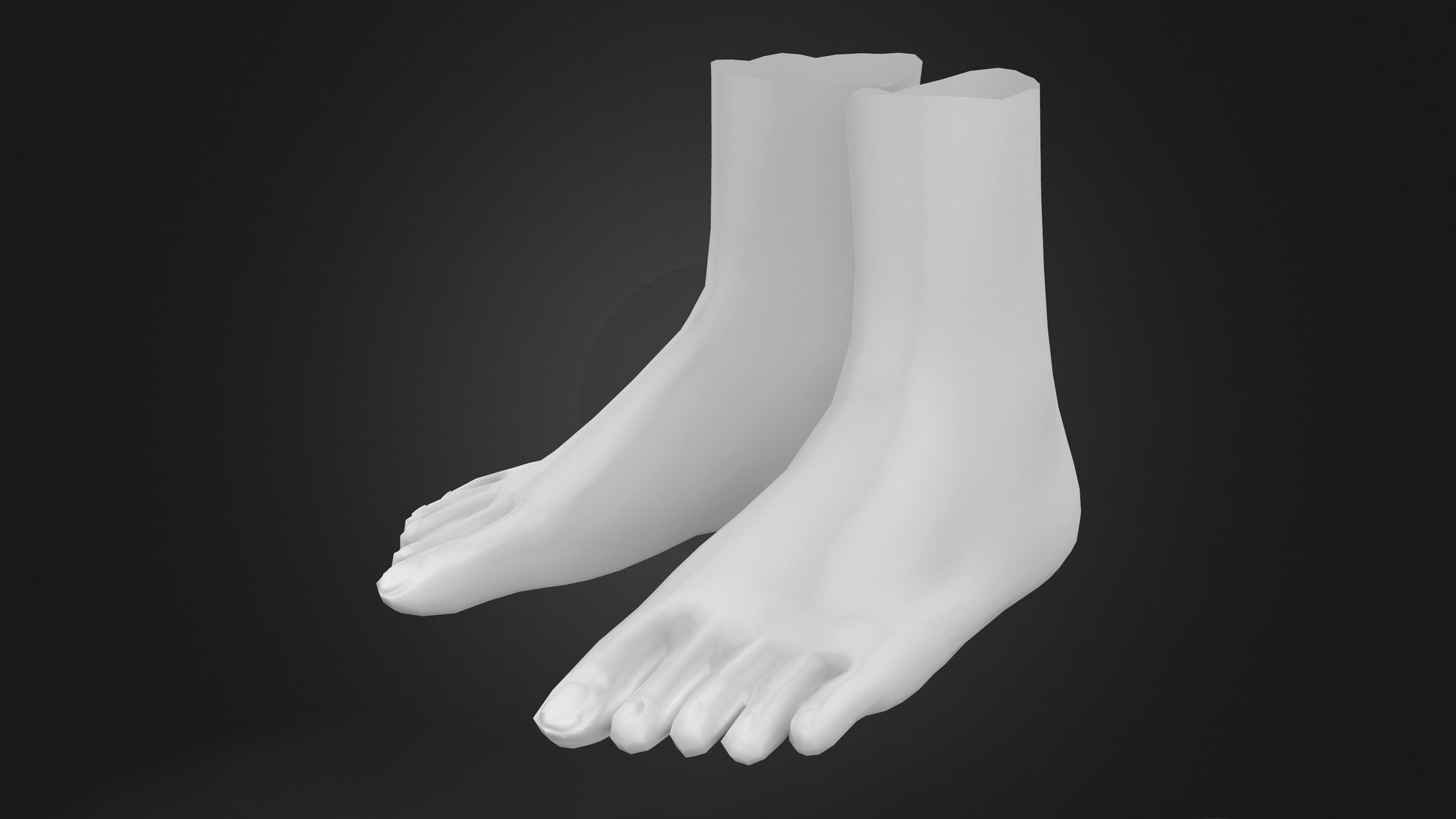 Flat Feet 3D Model - TurboSquid 1823389