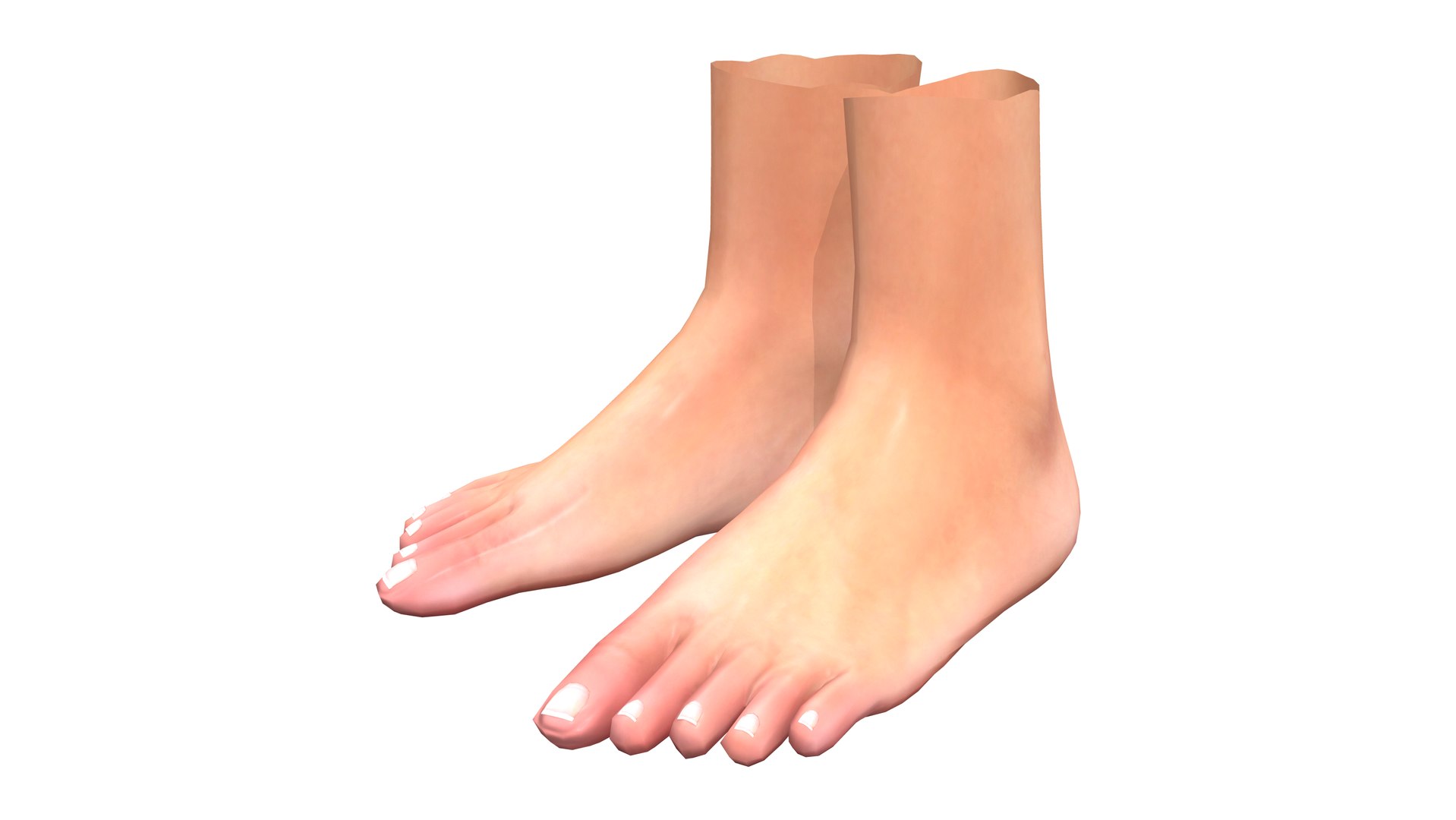 Flat Feet 3D Model - TurboSquid 1823389