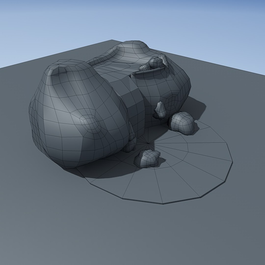Rock Games Ready 3d Max