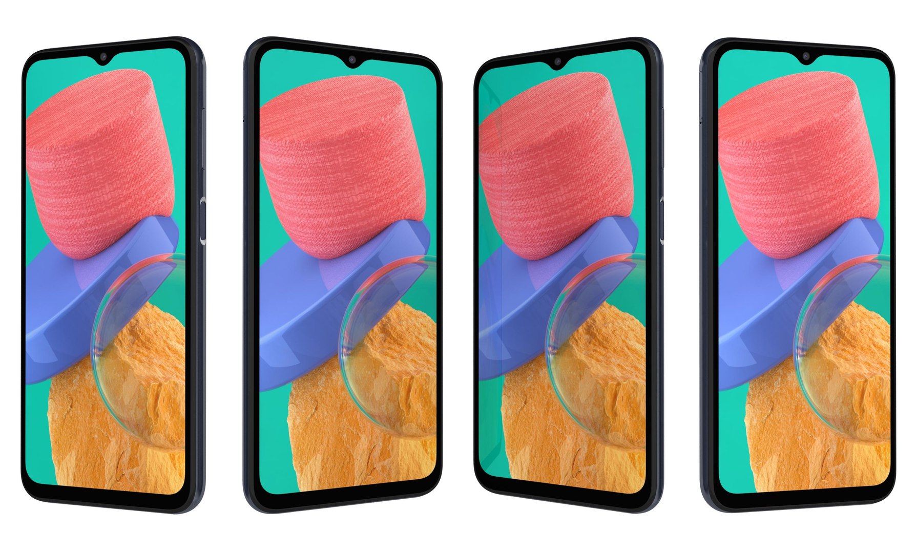 Samsung Galaxy M33 Blue 3D - TurboSquid 1875383