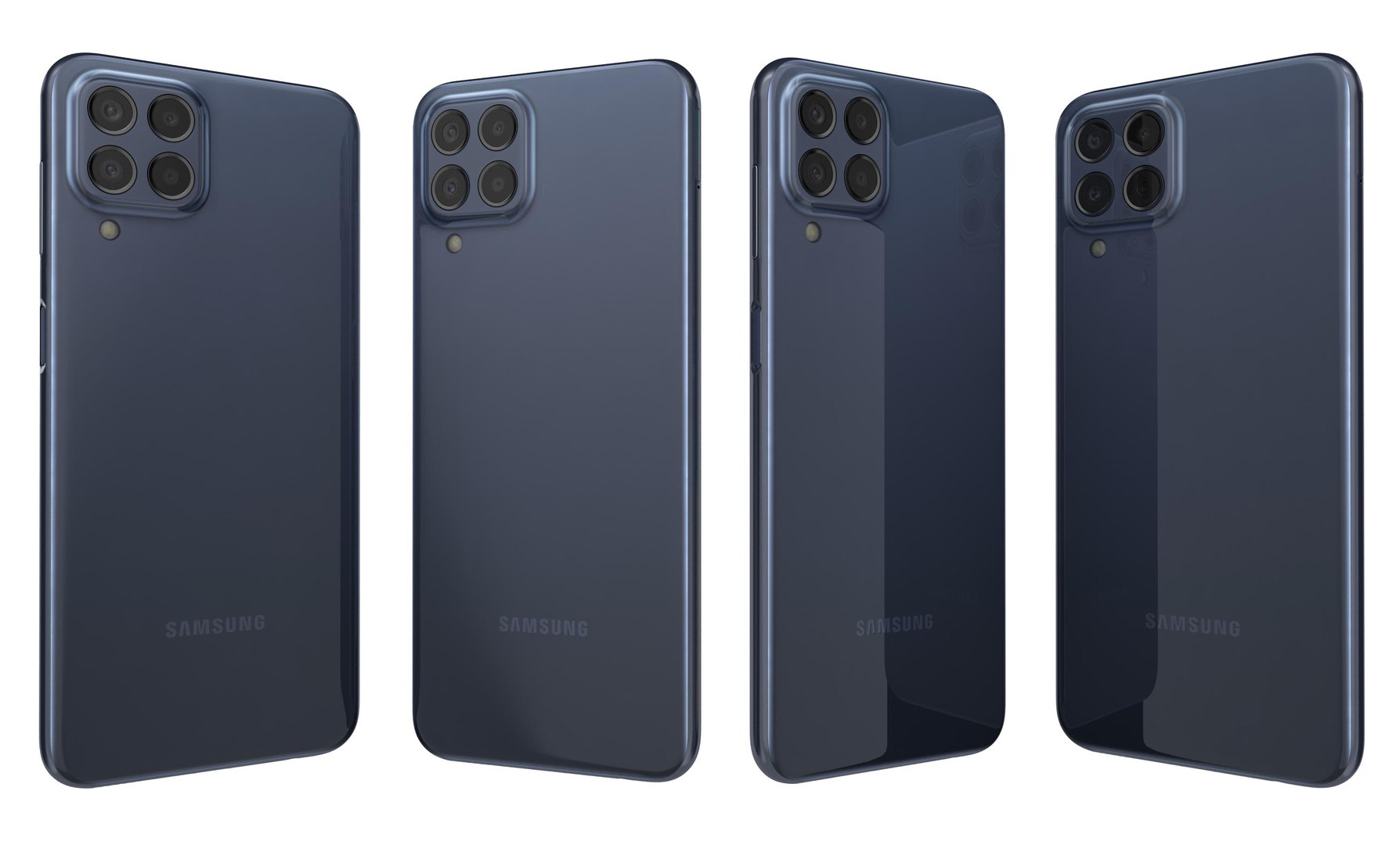 Samsung Galaxy M33 Blue 3D - TurboSquid 1875383