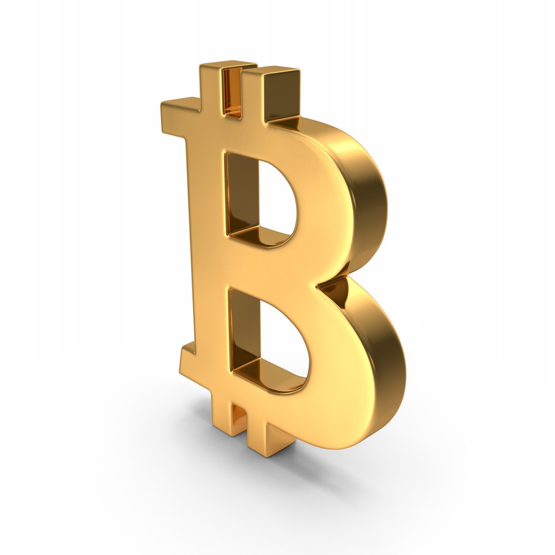 Bitcoin Symbol Model - TurboSquid 2320191