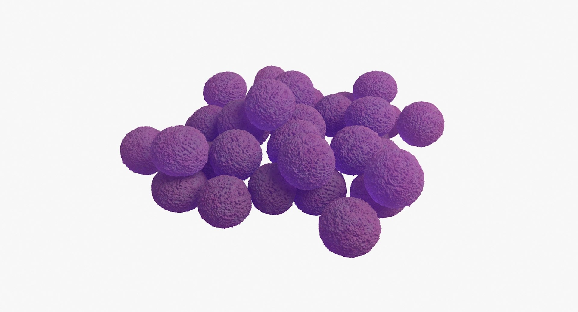 3D Staphylococcus Aureus Bacteria Model - TurboSquid 1294243