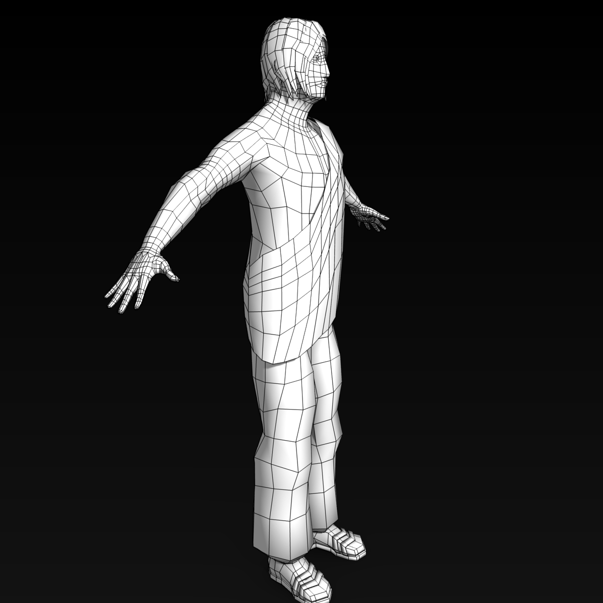 3d ancient roman people model
