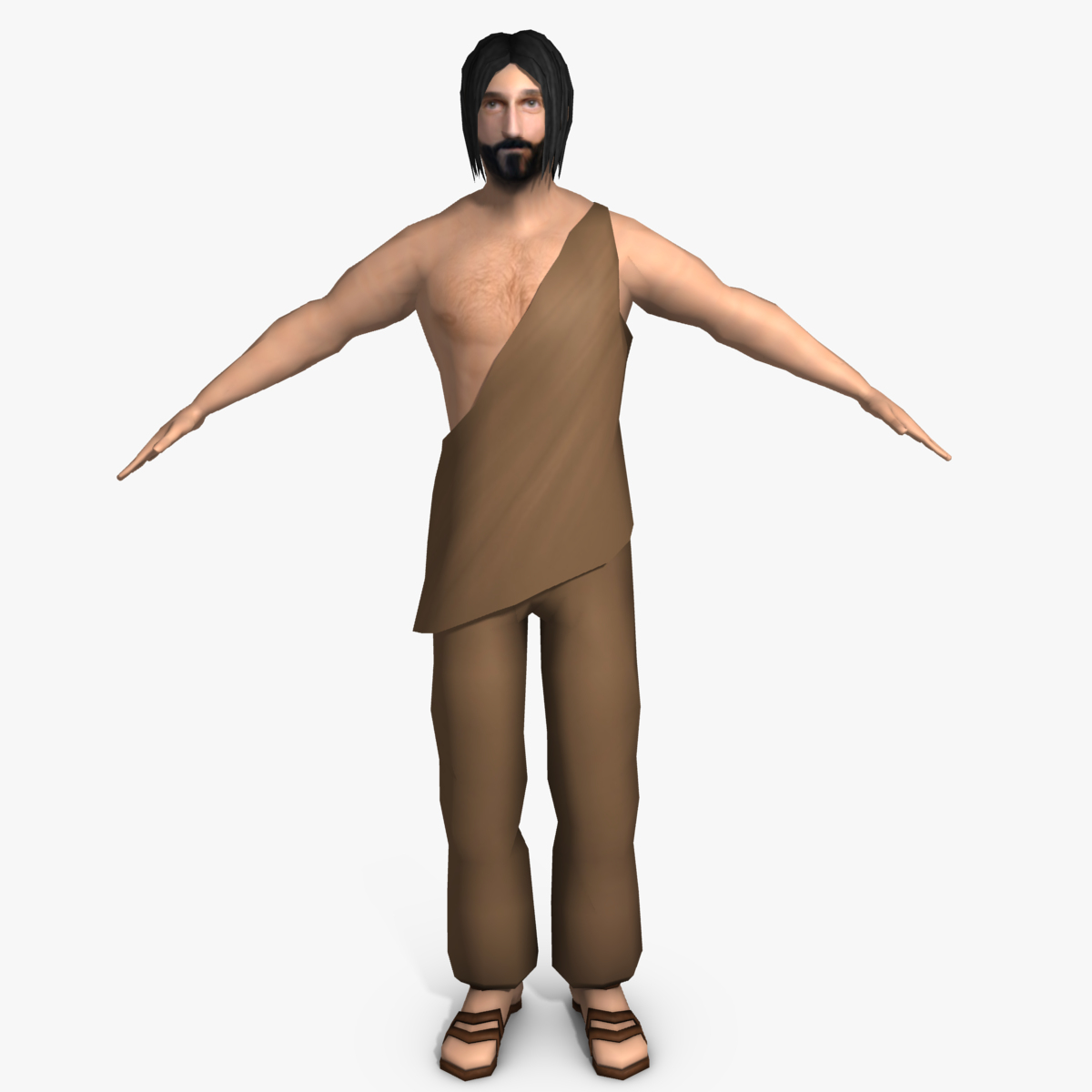 3d ancient roman people model