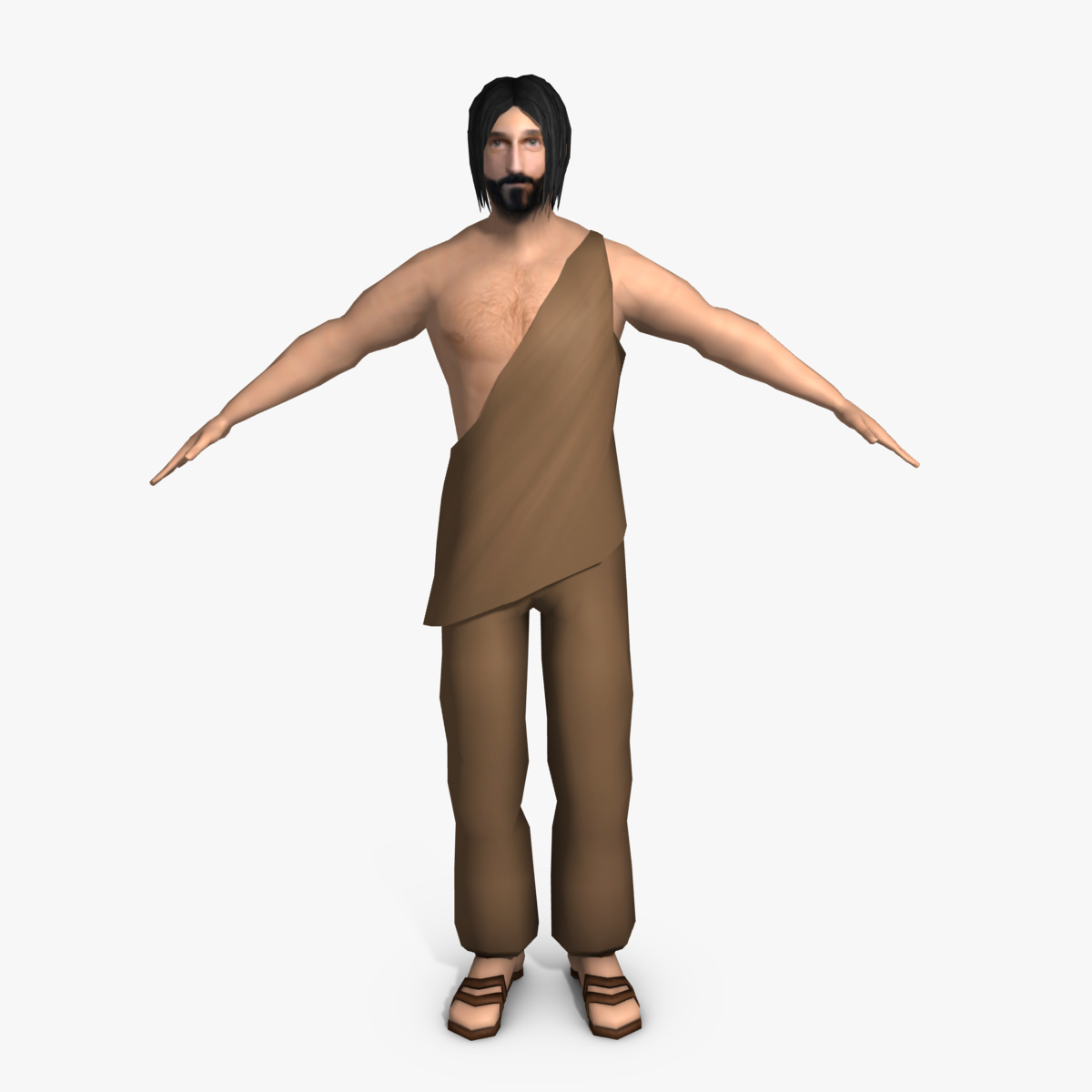 3d ancient roman people model