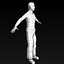 3d Ancient Roman People Model