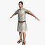 3d Ancient Roman People Model