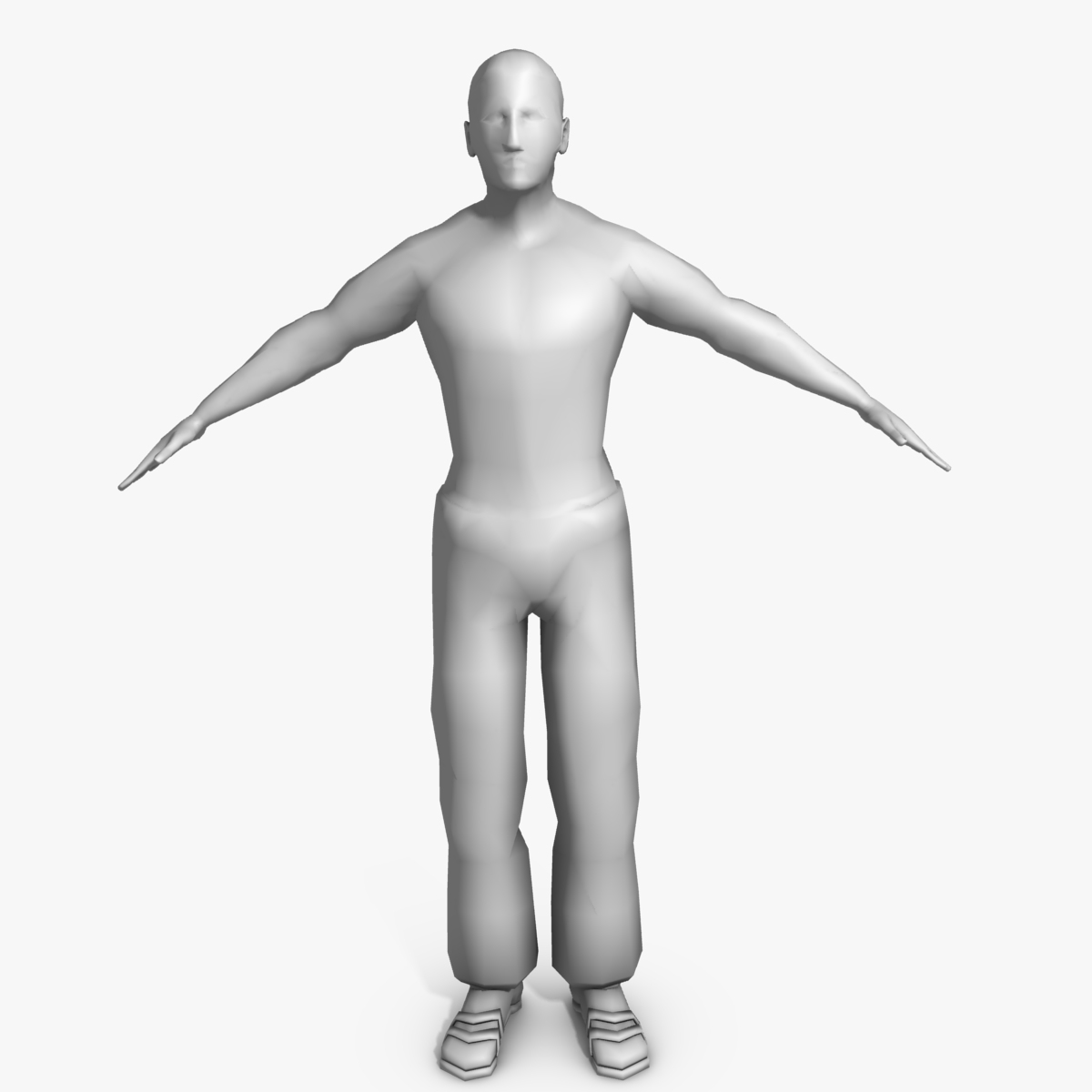 3d ancient roman people model