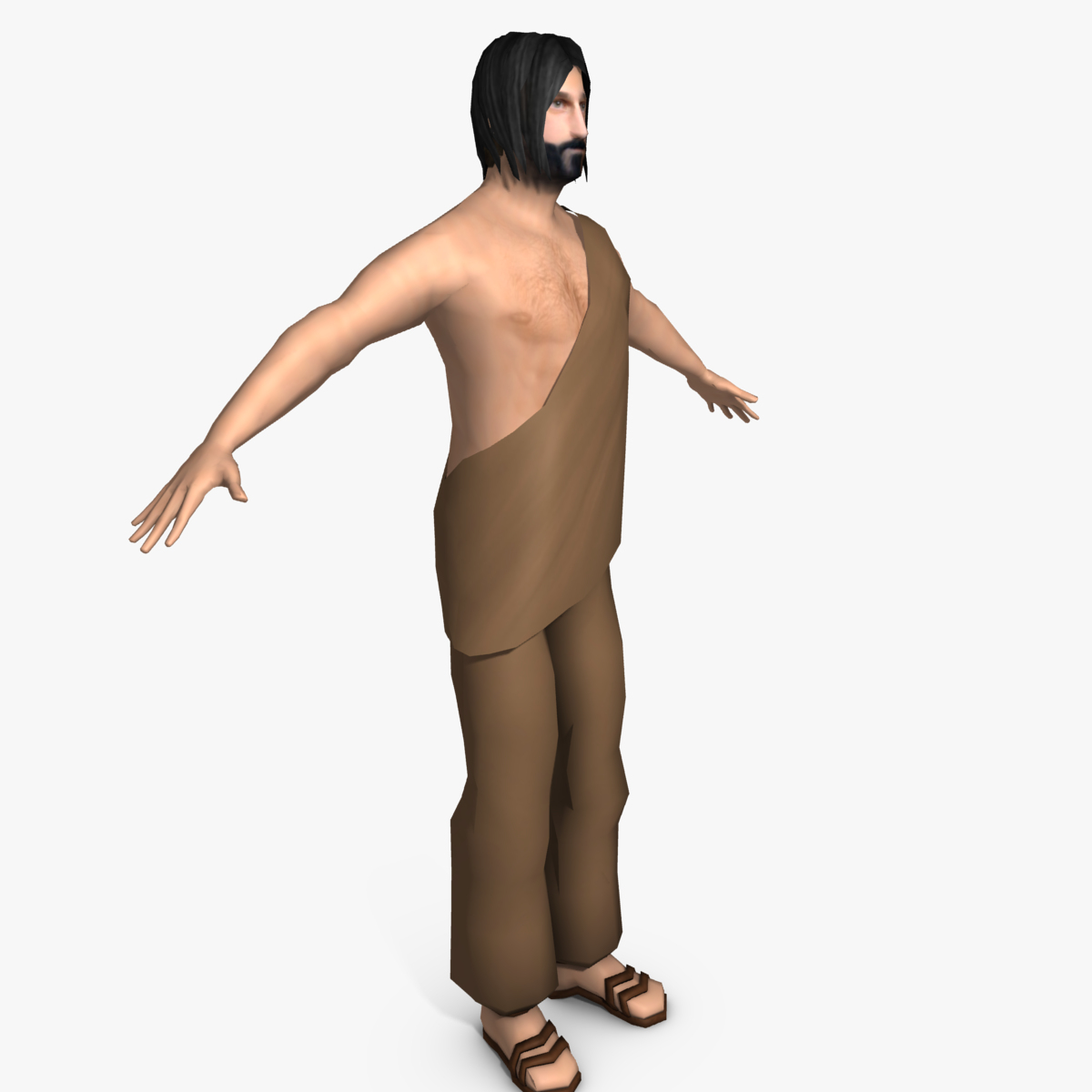 3d ancient roman people model