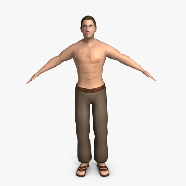 3d ancient roman people model