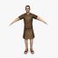 3d Ancient Roman People Model