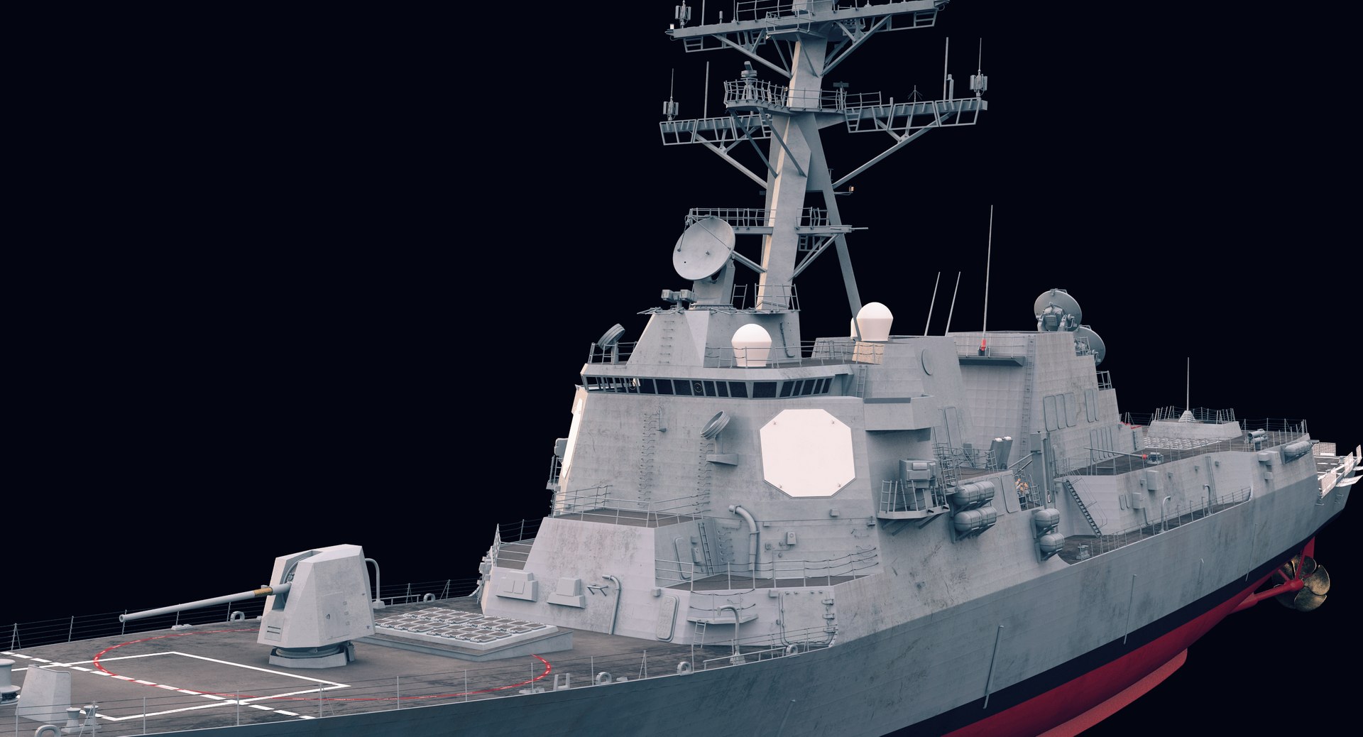 Uss Ddg 110 3d Max
