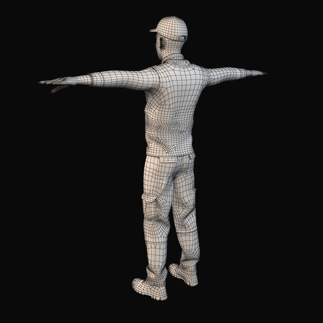 Warehouse Workman 3D - TurboSquid 1520669