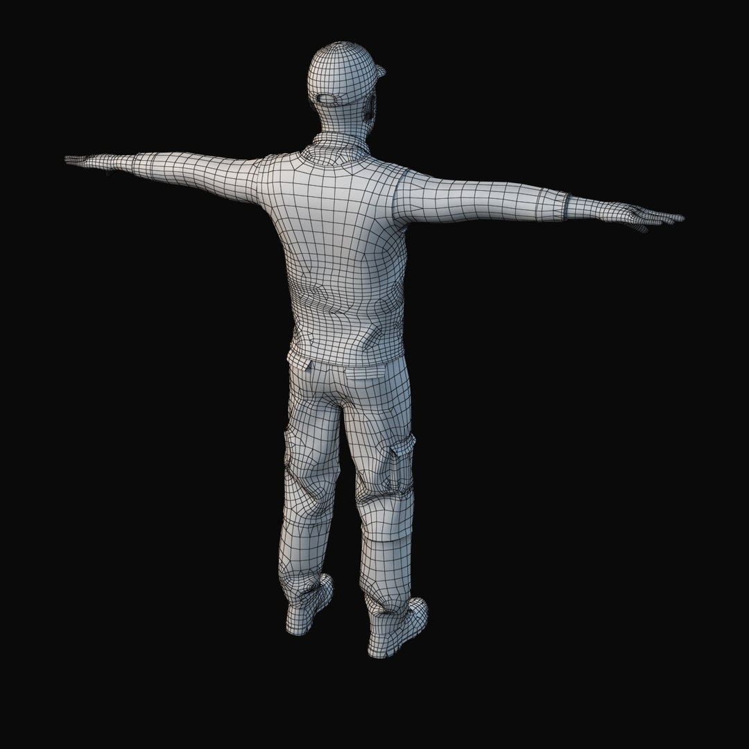 Warehouse Workman 3D - TurboSquid 1520669