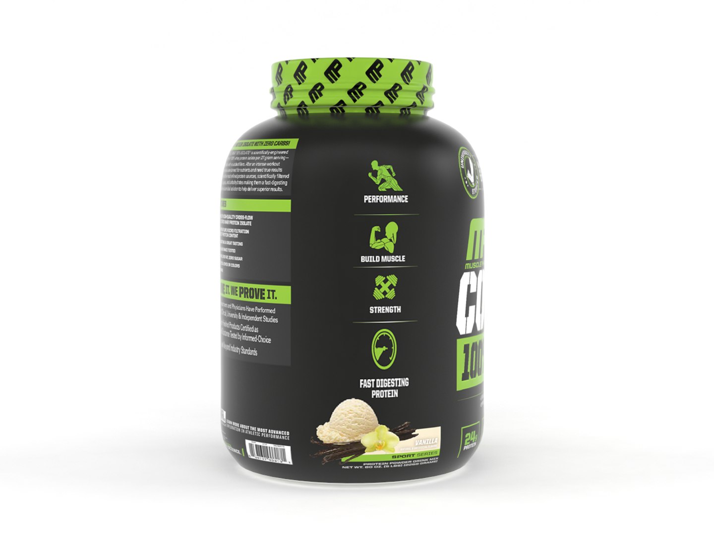 3D model protein powder combat - TurboSquid 1510182