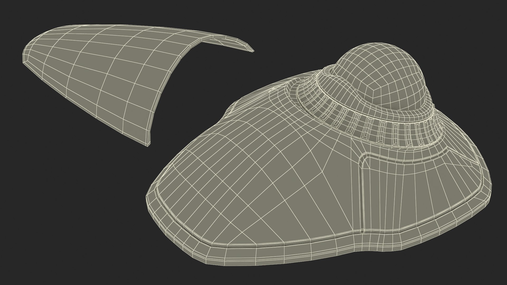 Trackball Mouse with Red Ball model - TurboSquid 2162309