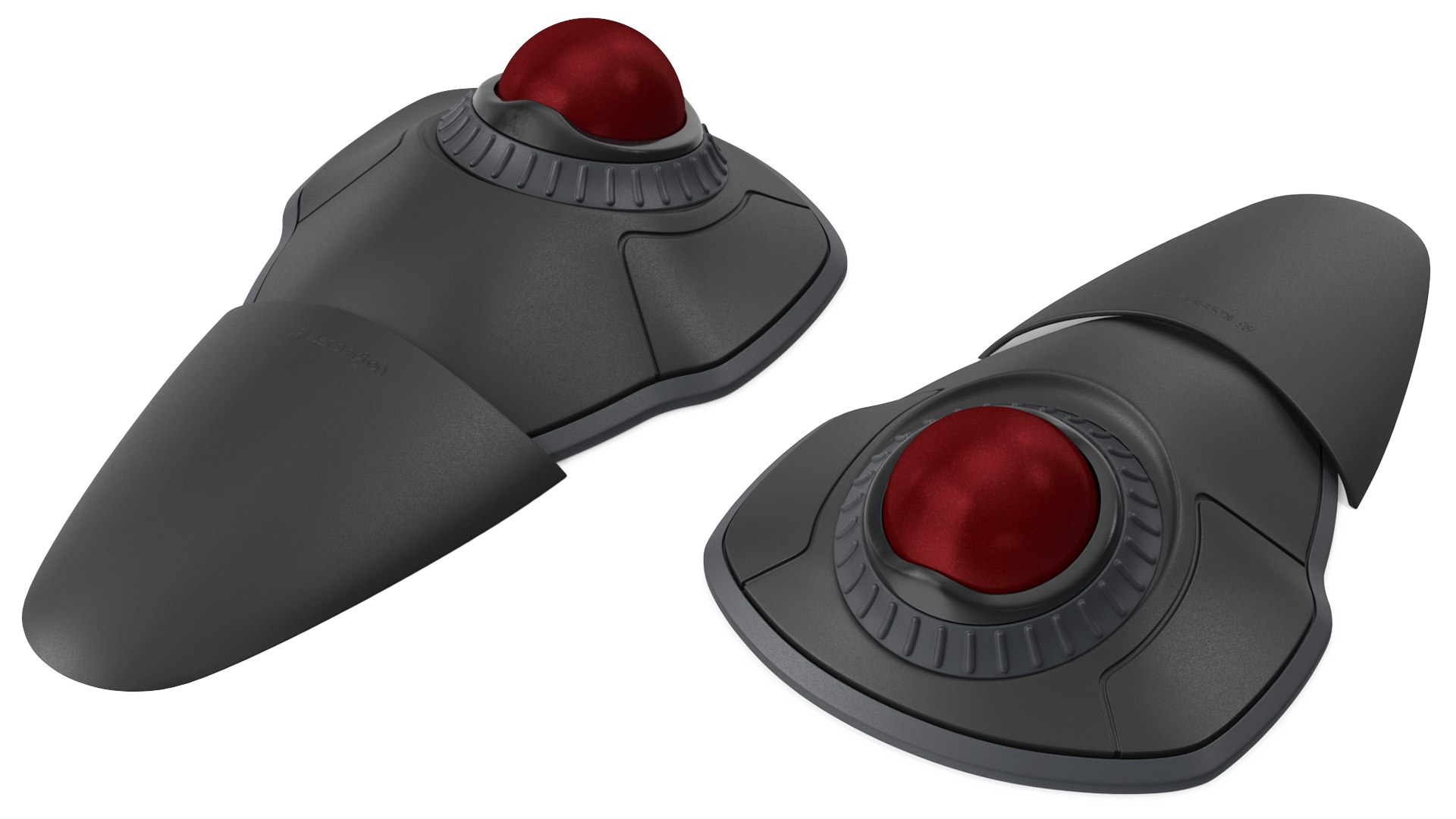 Trackball Mouse with Red Ball model - TurboSquid 2162309