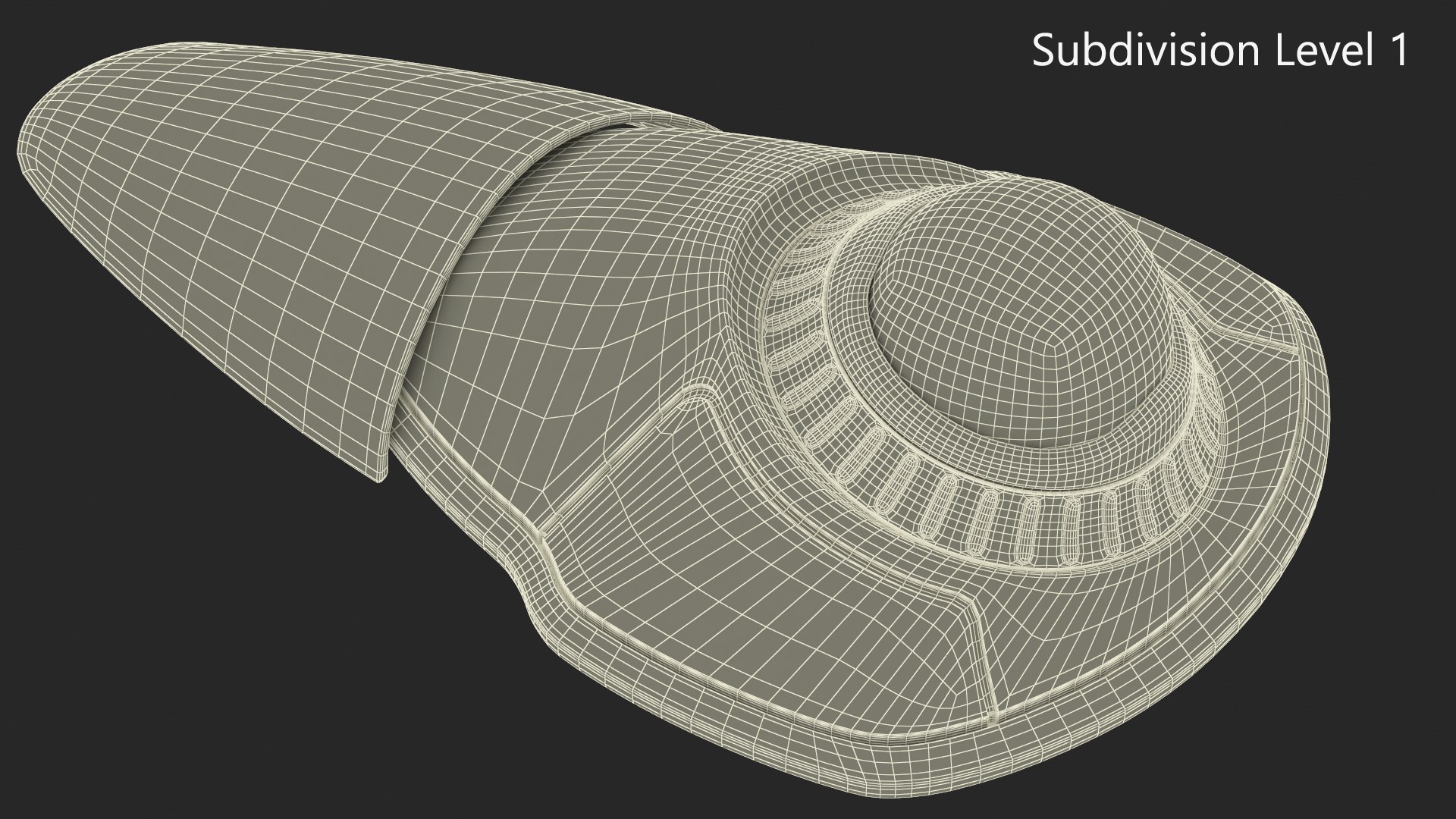Trackball Mouse with Red Ball model - TurboSquid 2162309
