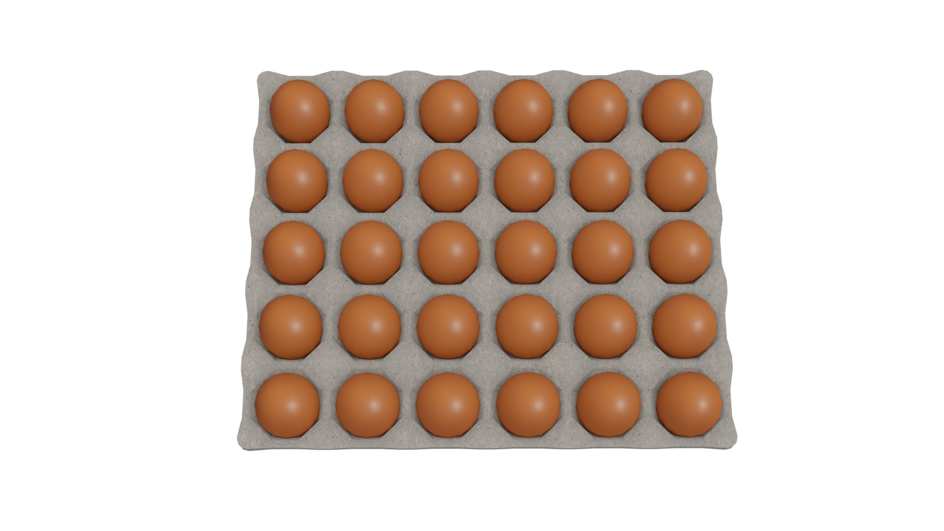 Egg Box - Supermarket 3D Model - TurboSquid 1924653