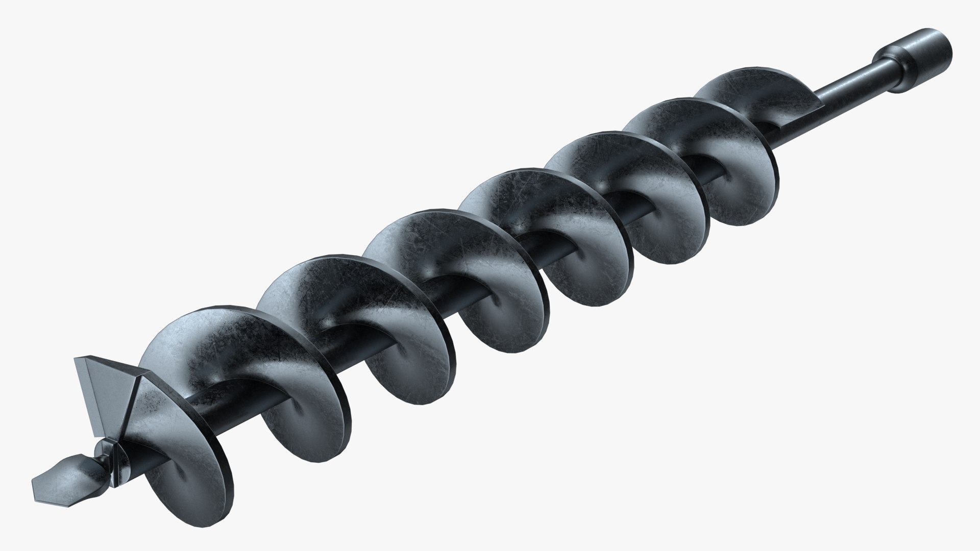 Earth Auger Bit New Model - TurboSquid 2110991