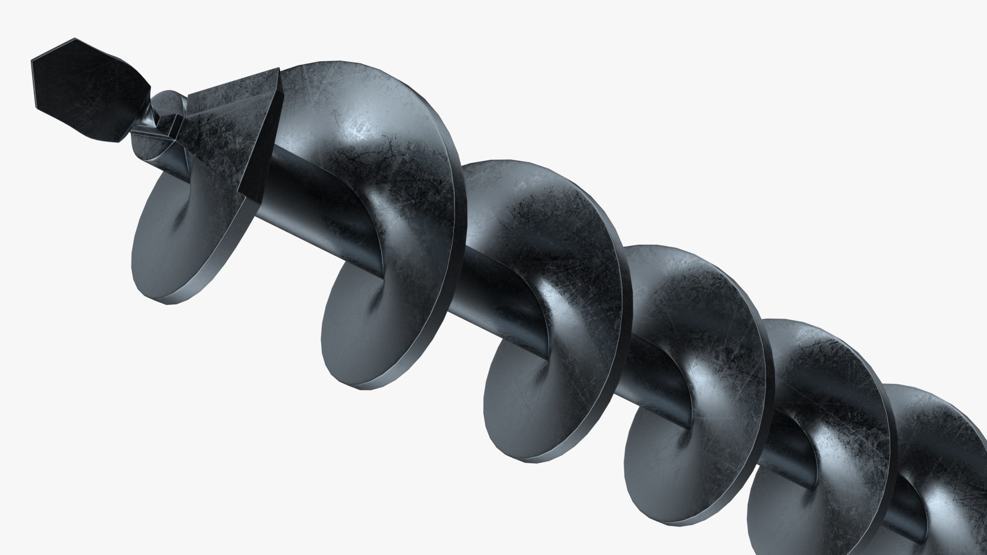 Earth Auger Bit New Model - TurboSquid 2110991