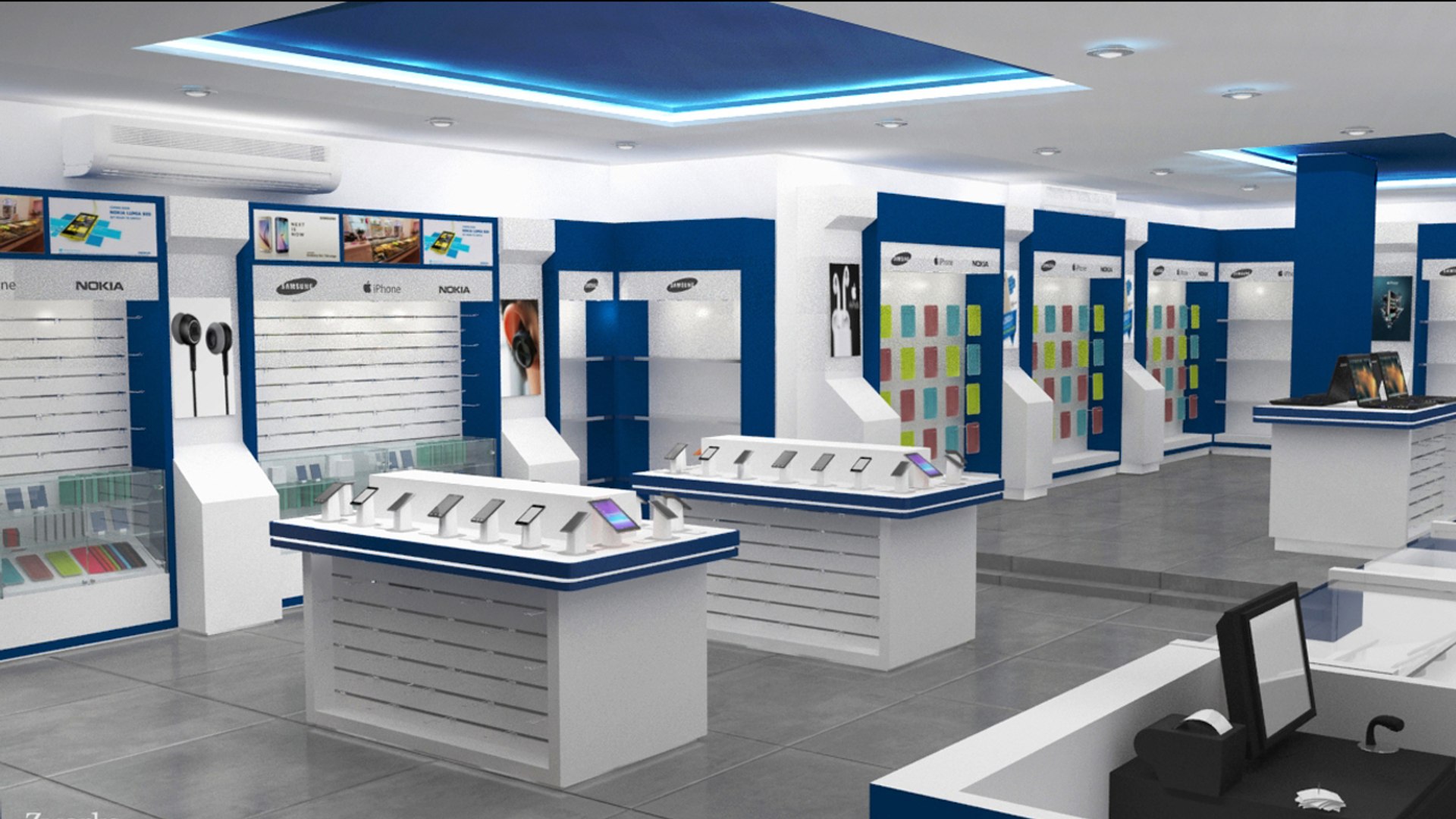 Mobile Store 3D Model - TurboSquid 1591464