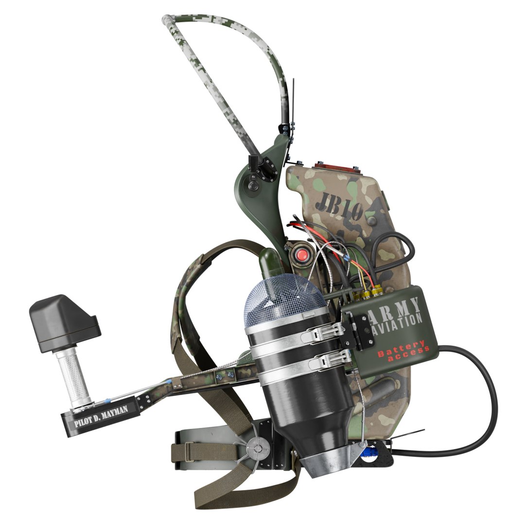 3D Jetpack 10 B Model - TurboSquid 2334895