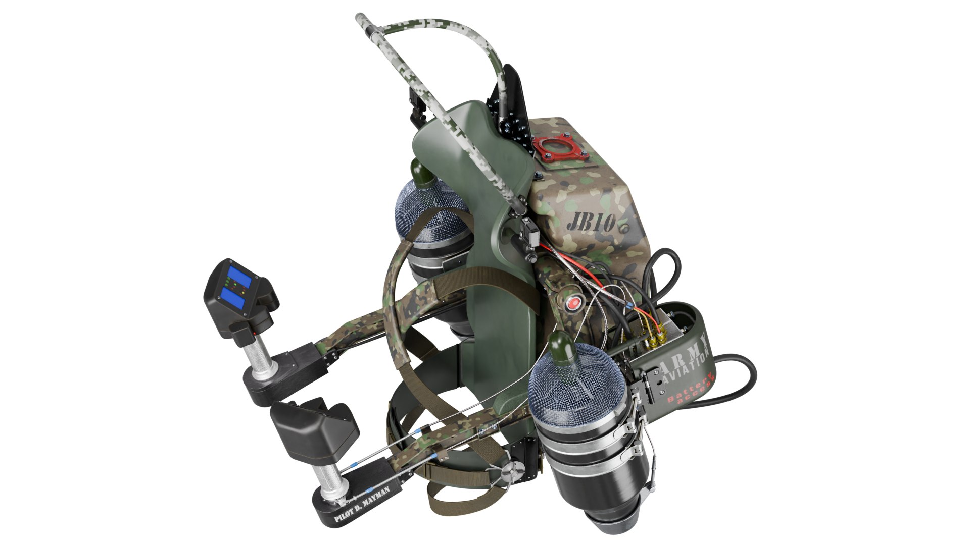 3D Jetpack 10 B Model - TurboSquid 2334895