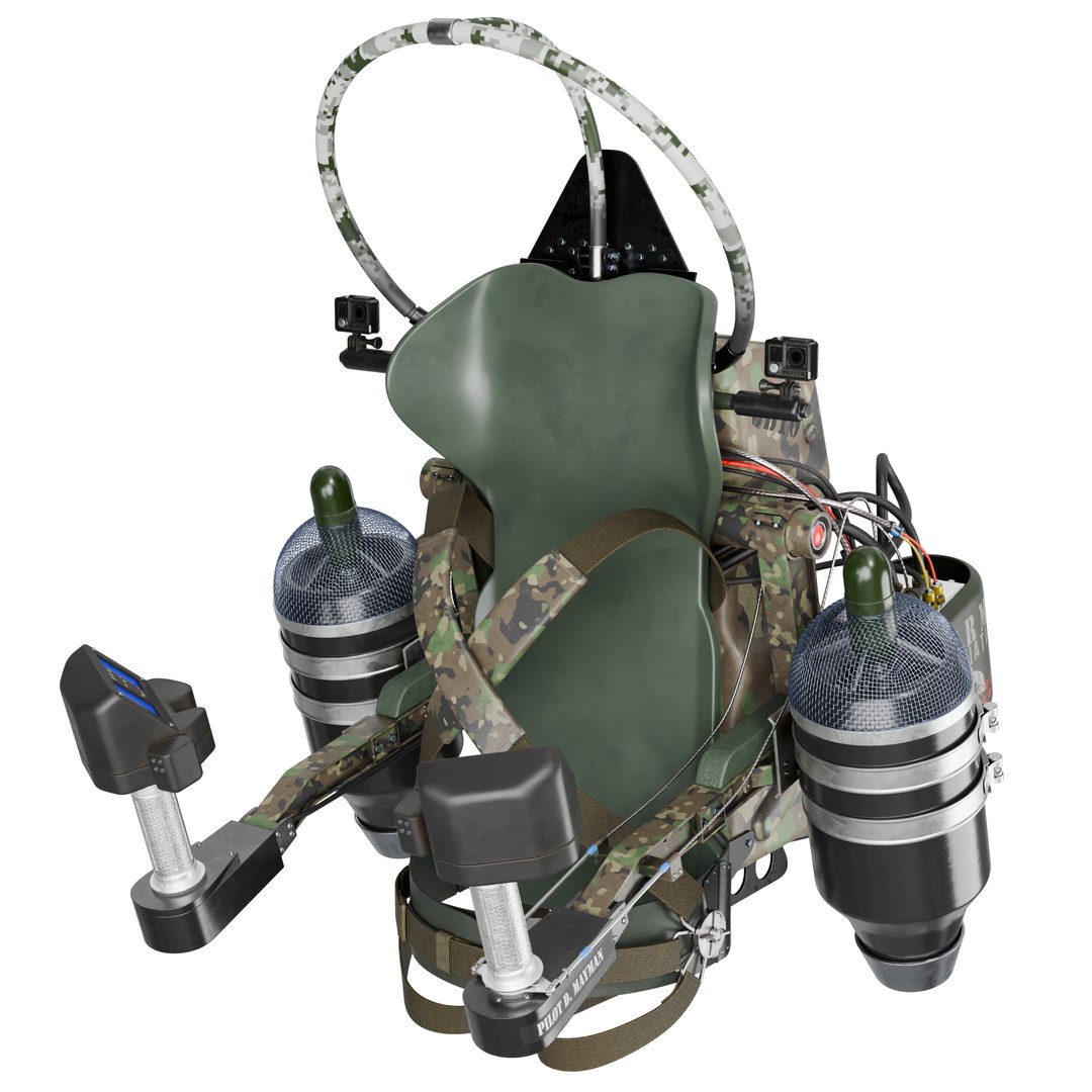 3D Jetpack 10 B Model - TurboSquid 2334895