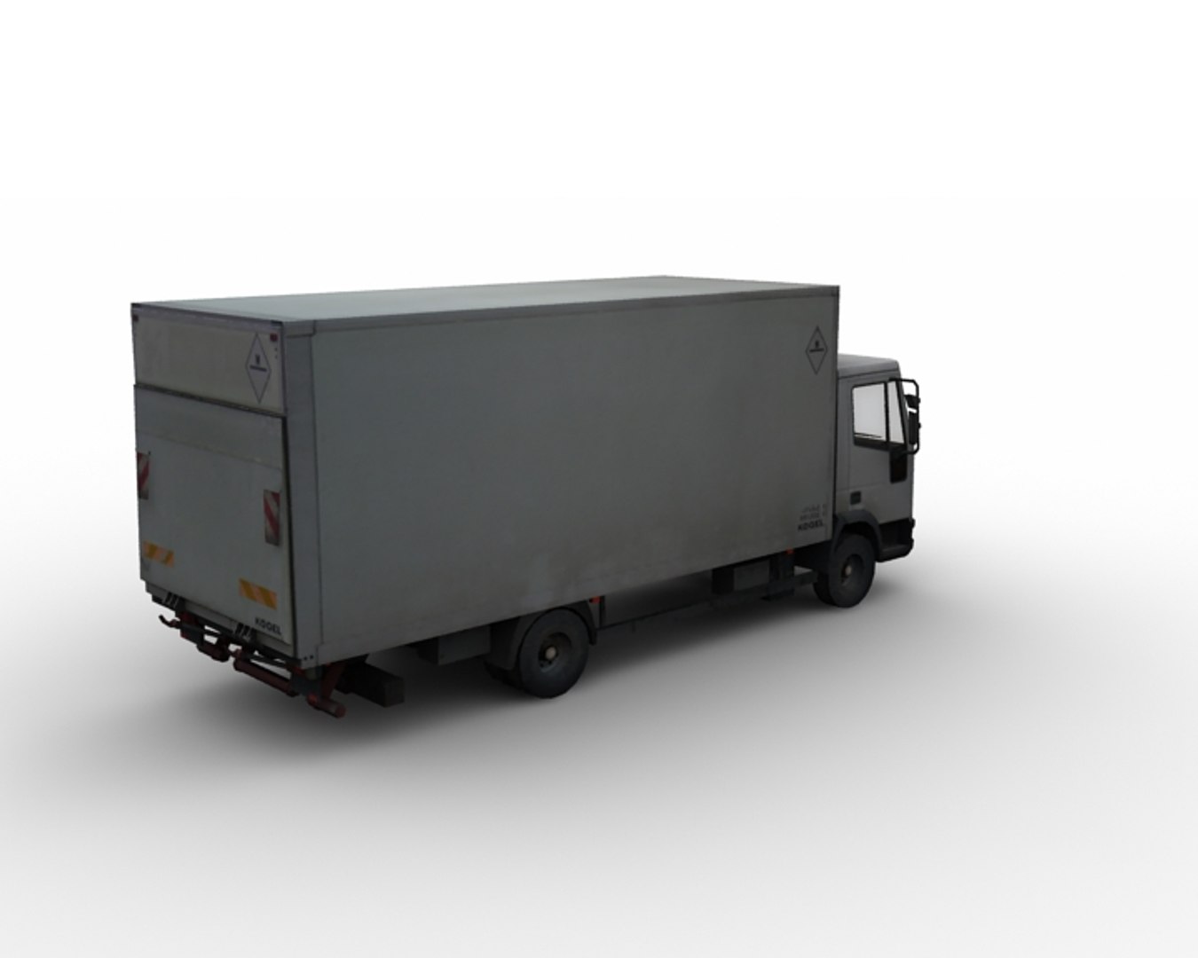 3d Model Truck Unloading Area