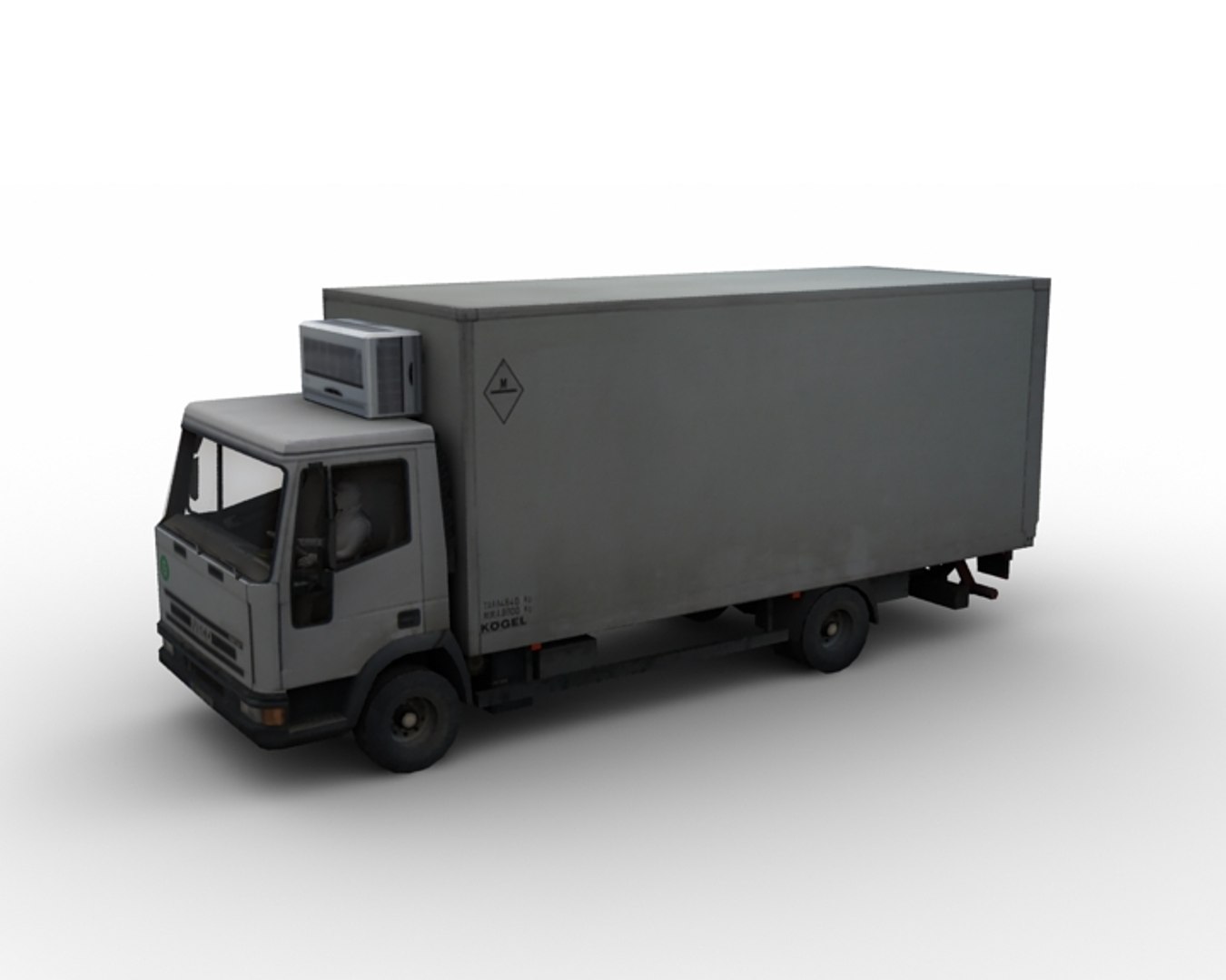 3d Model Truck Unloading Area