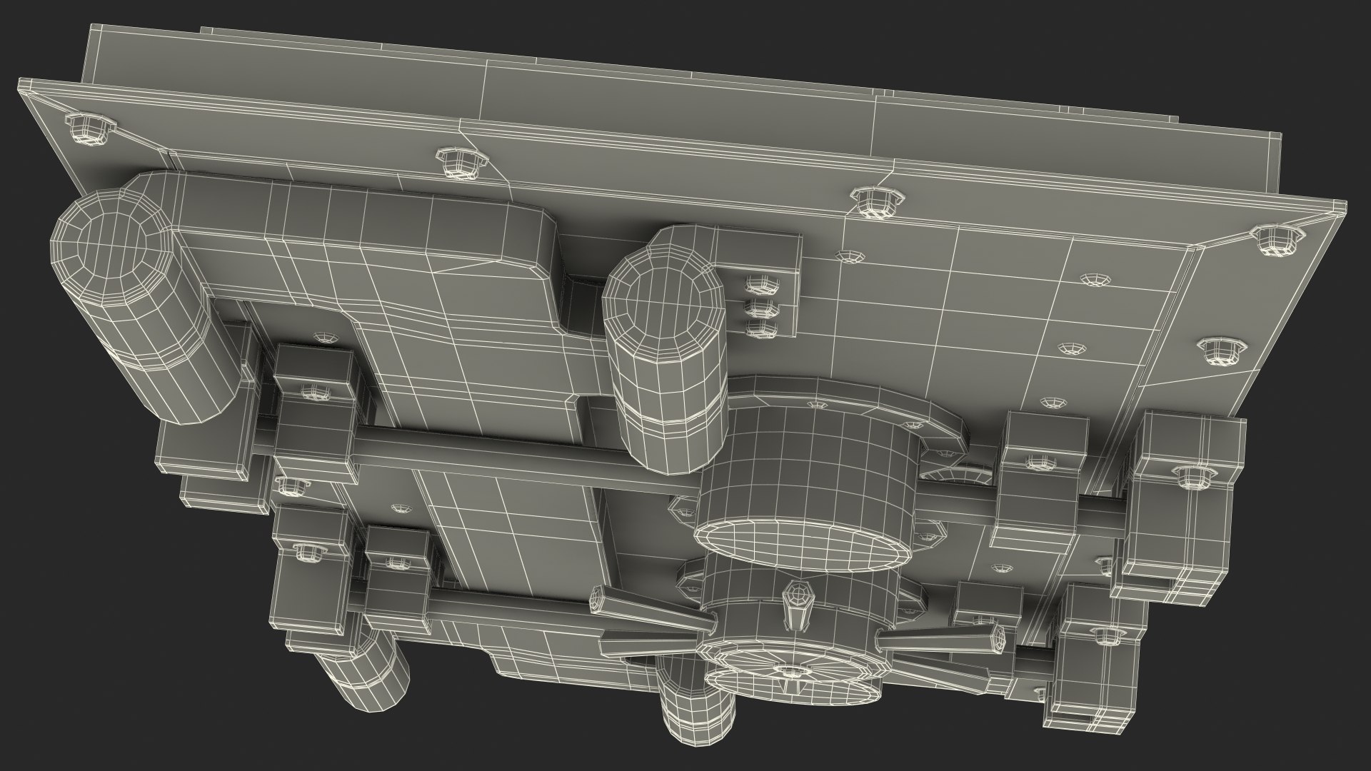 3D Model Rectangular Bank Vault Door - TurboSquid 1848637