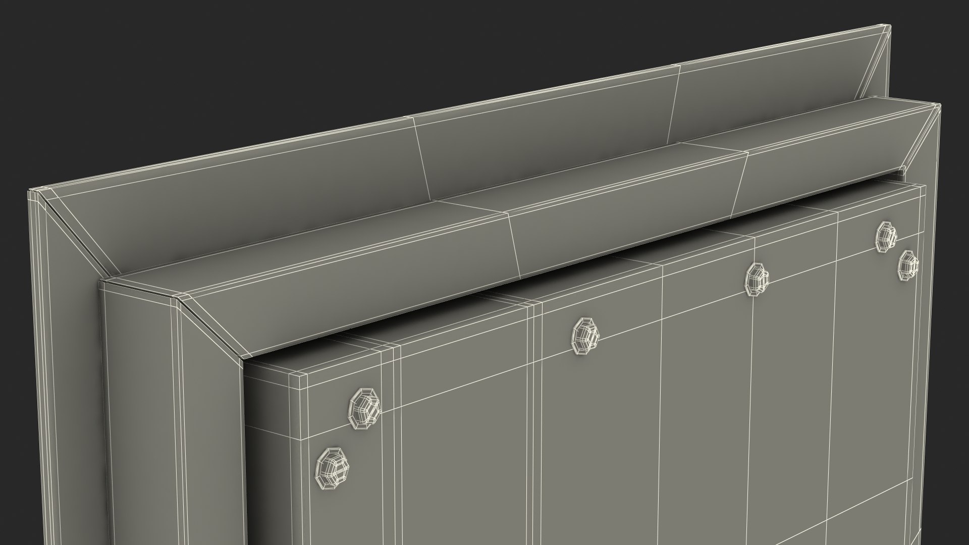 3D Model Rectangular Bank Vault Door - TurboSquid 1848637