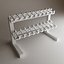 3d Model Dumbbell Rack