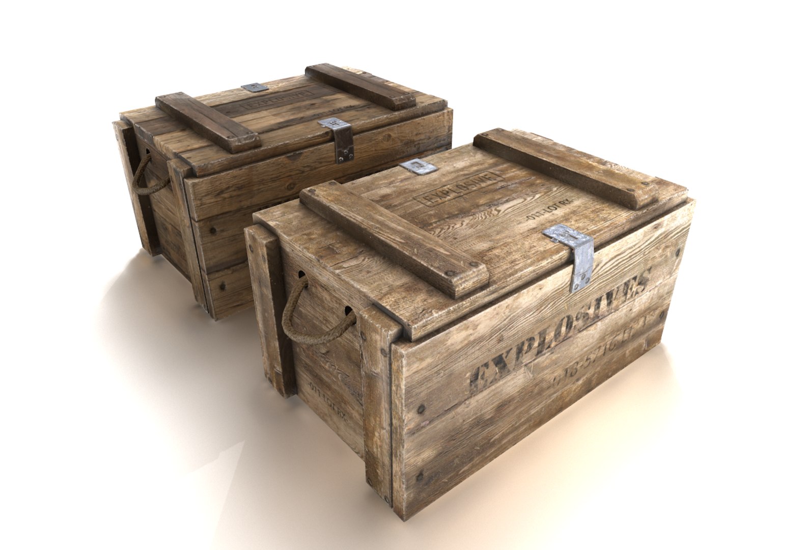 3D Model Crate Explosives - TurboSquid 1268784