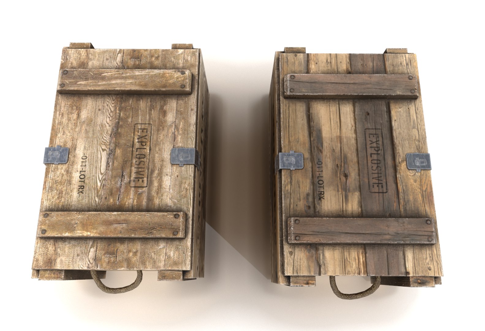 3D Model Crate Explosives - TurboSquid 1268784