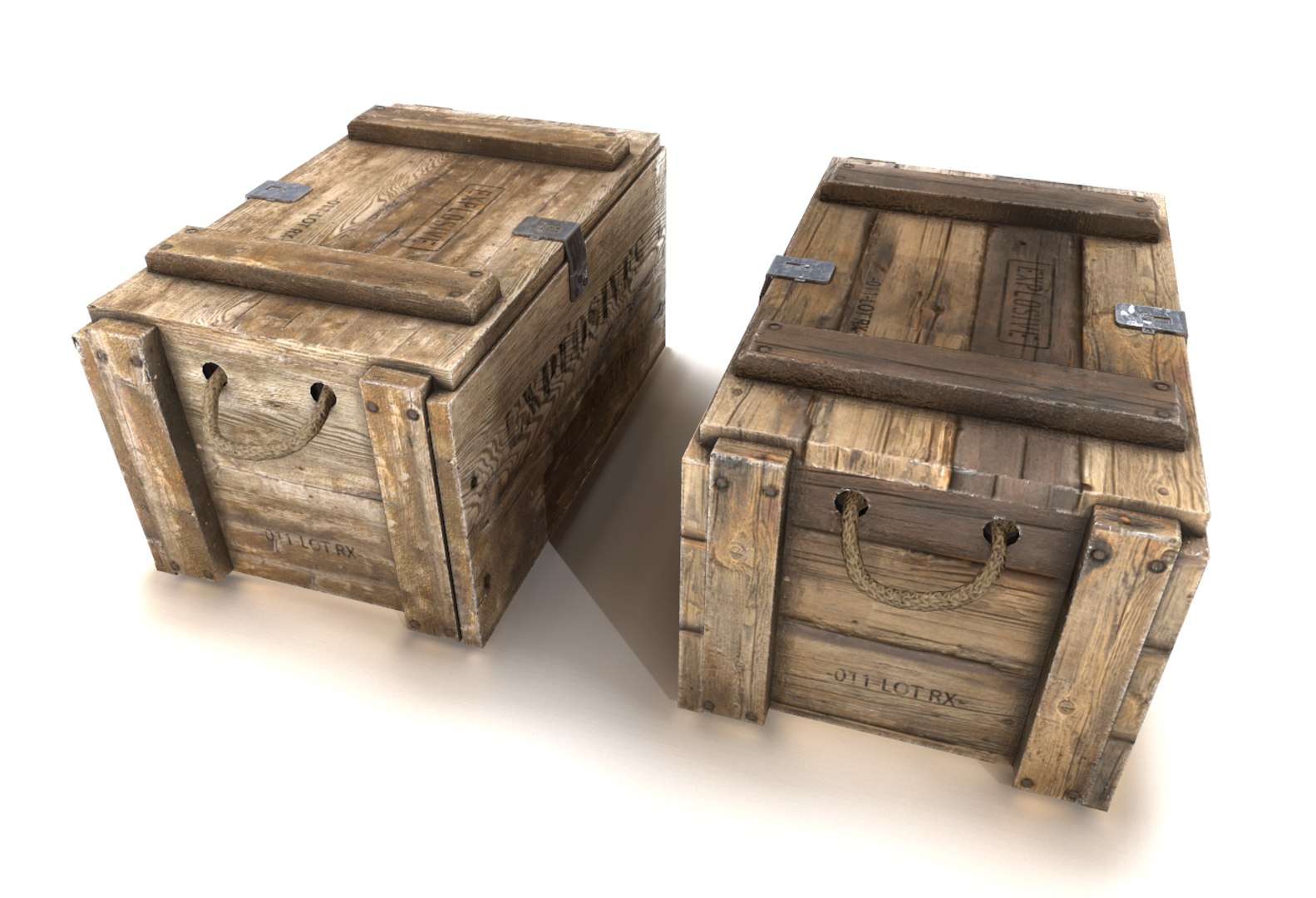 3D Model Crate Explosives - TurboSquid 1268784