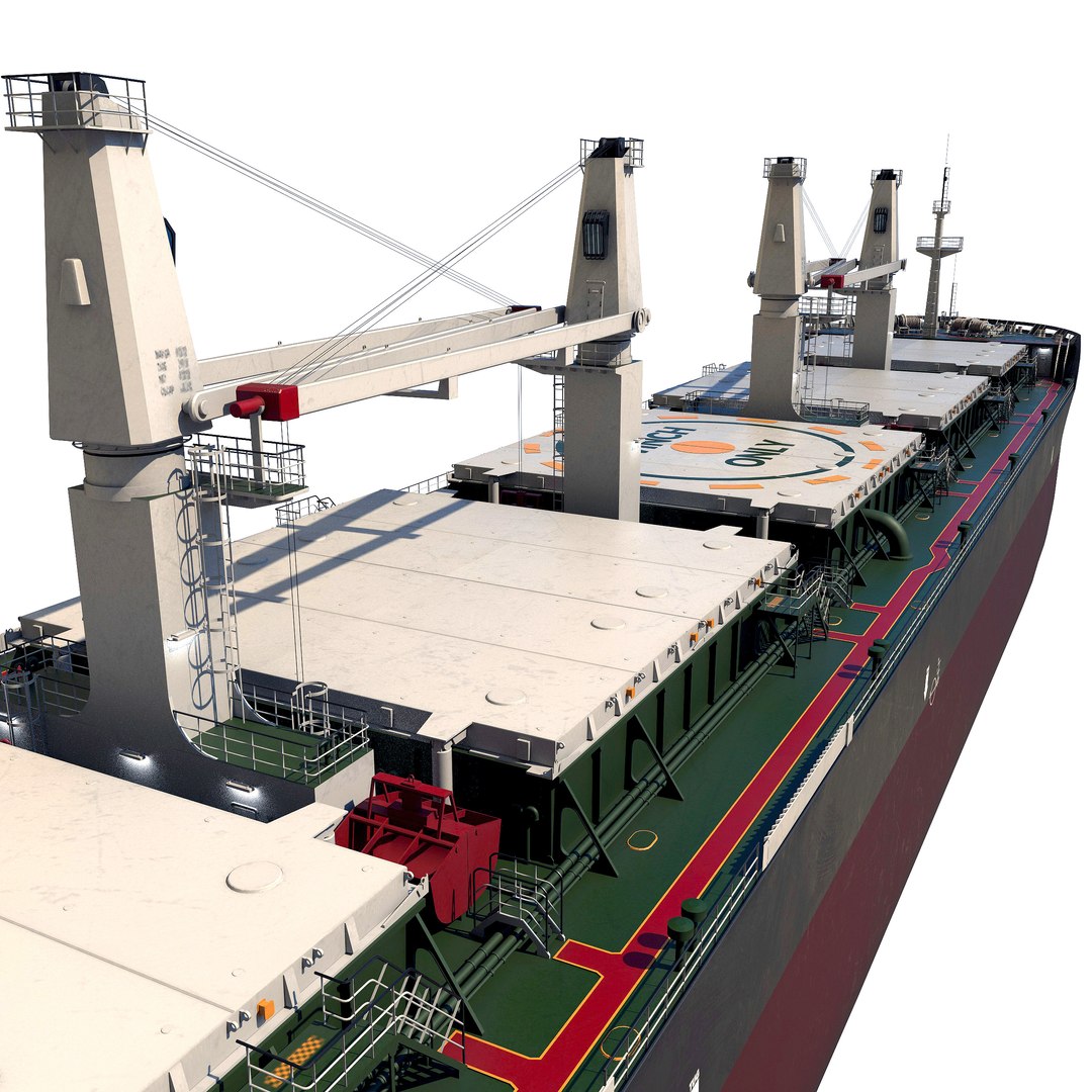 Bulk Carrier 3D - TurboSquid 1621299