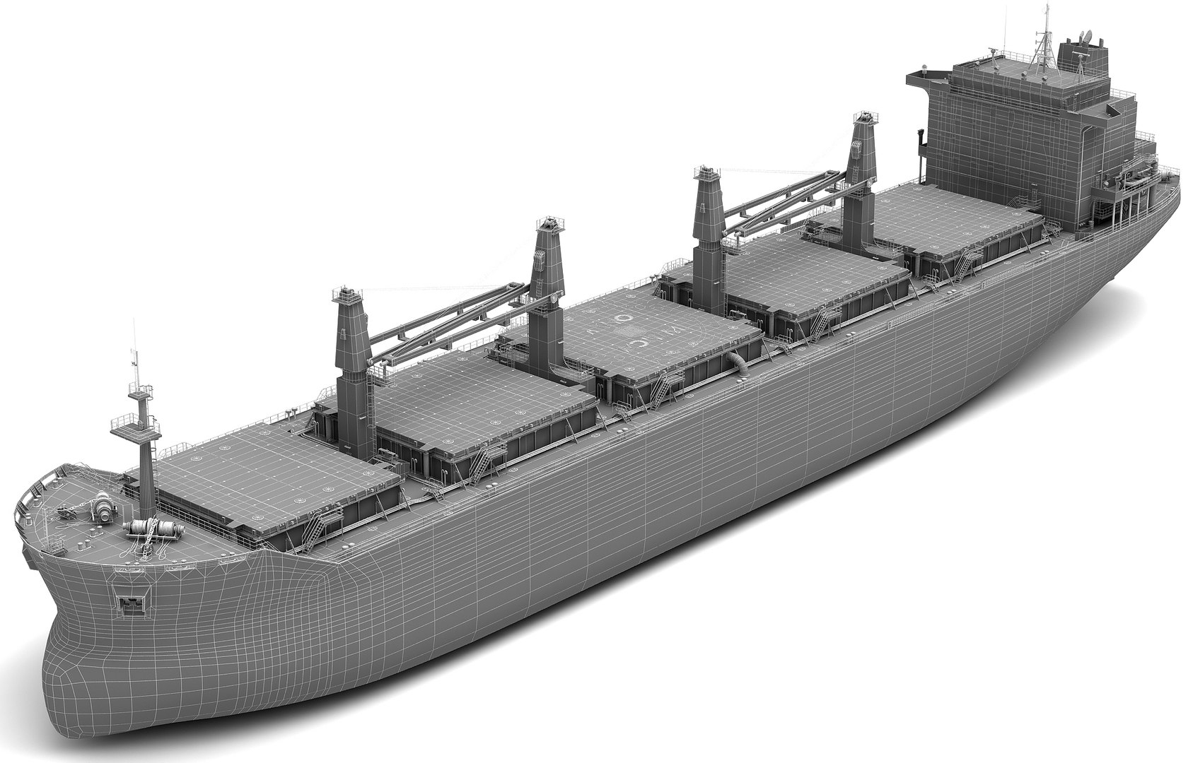 Bulk Carrier 3D - TurboSquid 1621299