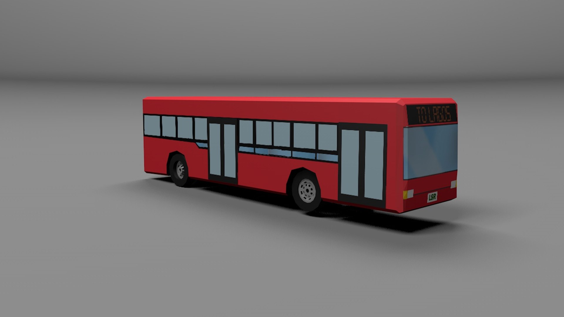Lagos Bus 3D Model - TurboSquid 1386488