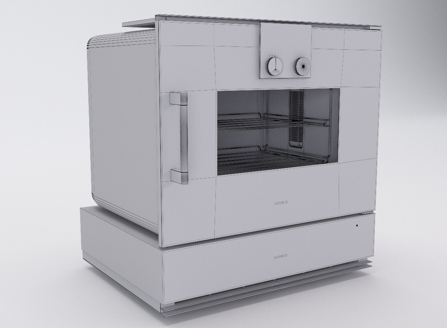 3d Gaggenau Bsp250 Wsp221