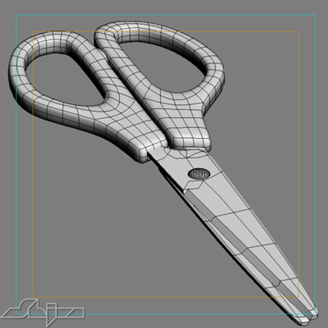 3d Model Scissors