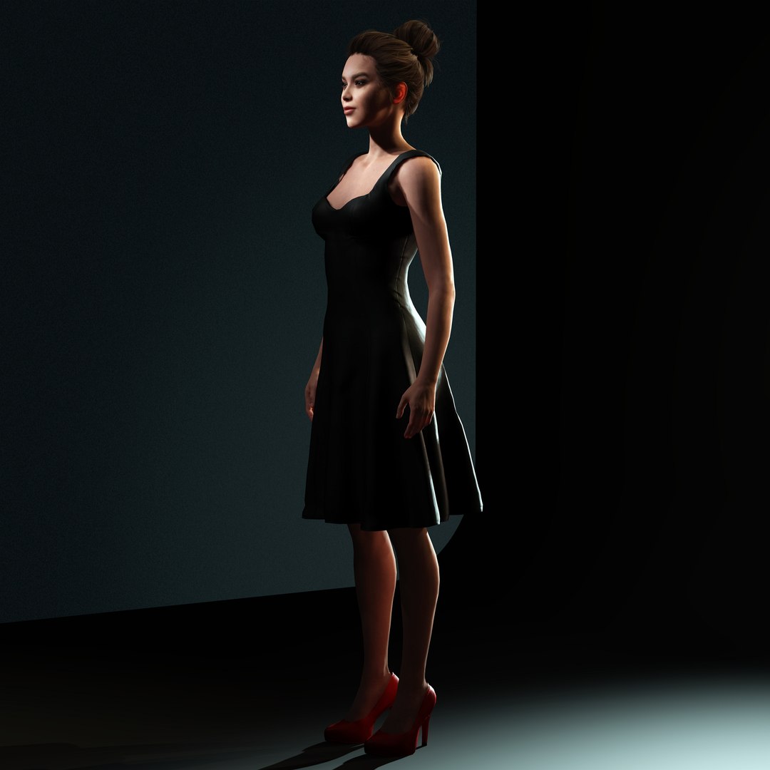 Hailee Steinfeld 3D Model - Hyper Realistic - Low Poly 3D Model 3D ...