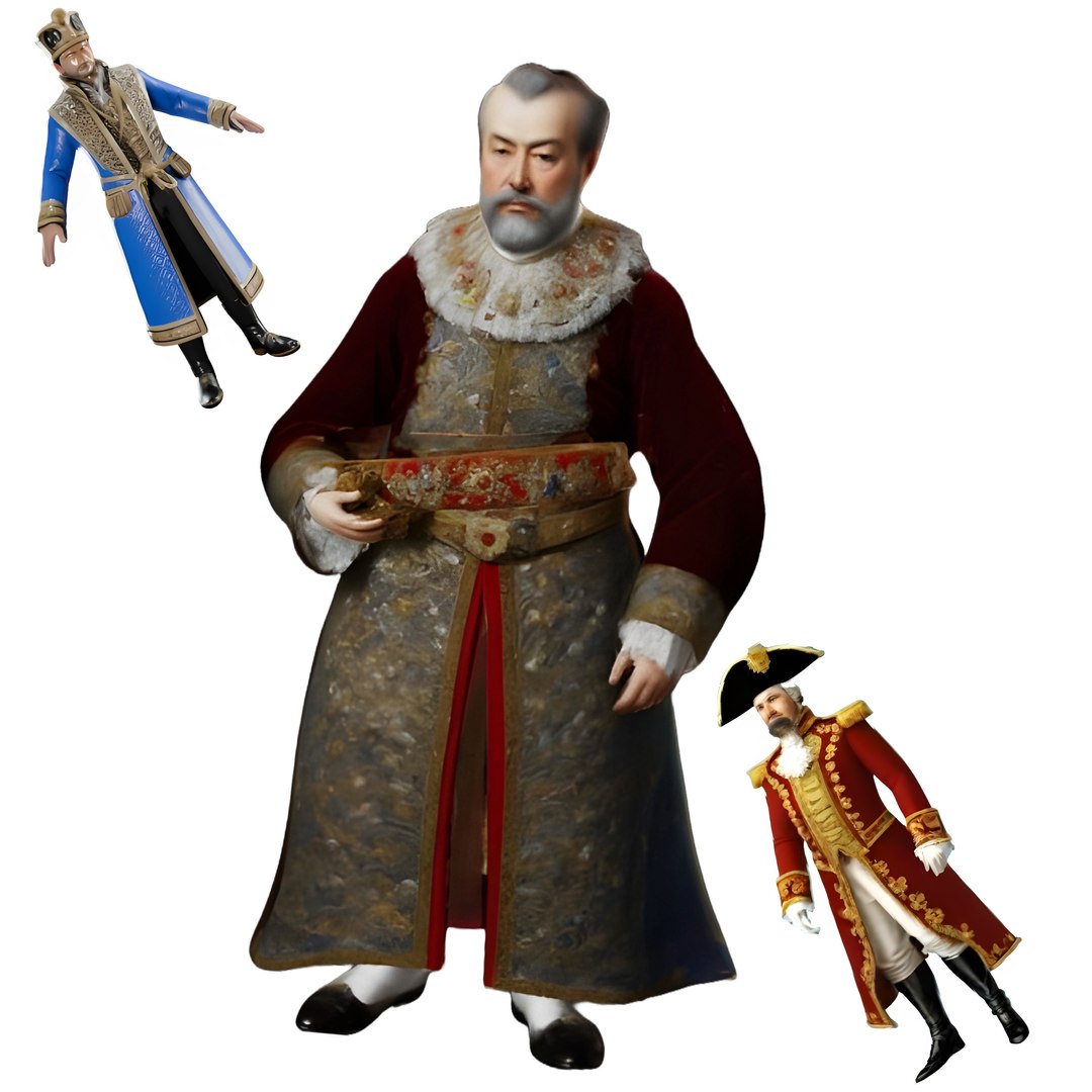 Royal Attire Collection 3D Model - TurboSquid 2298710