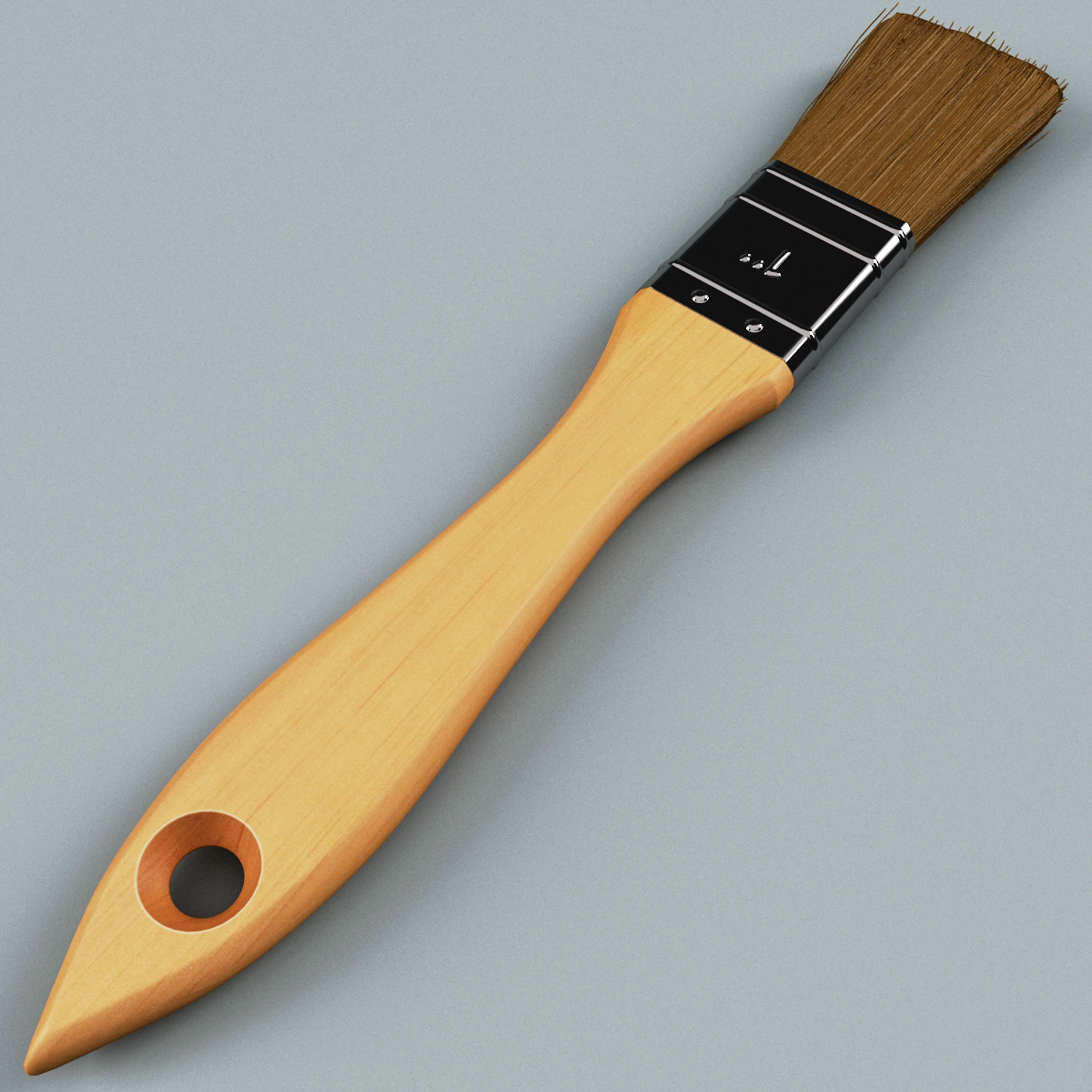 paint brushes 3d model